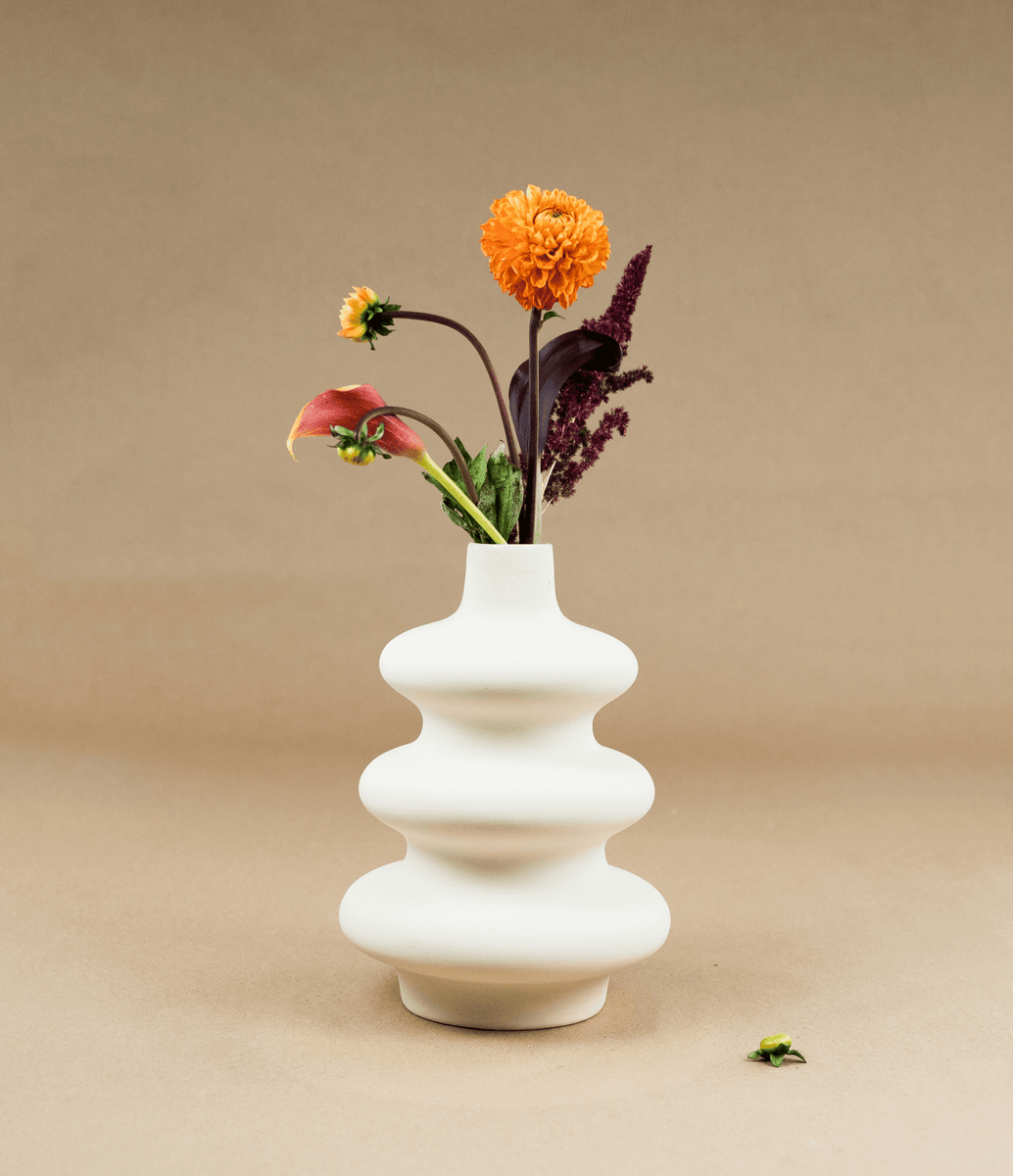 Meso Vase: Sculptural Piece for Serene Spaces